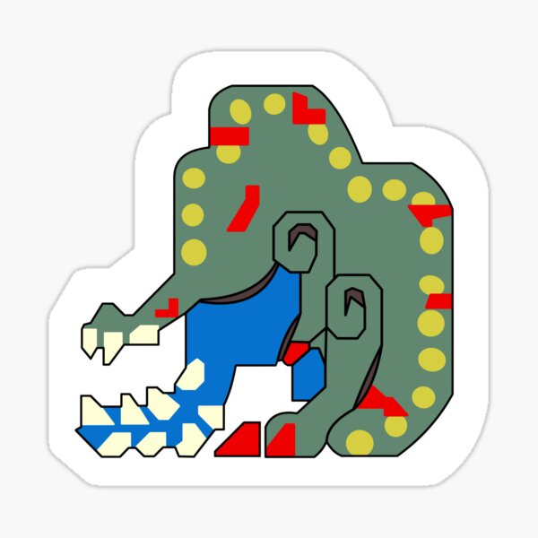 "Monster Hunter - Deviljho Icon" Sticker for Sale by amateuranime ...