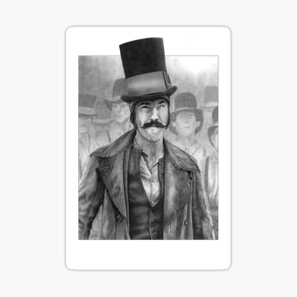 "Bill the Butcher" Sticker for Sale by alexmdrawings | Redbubble