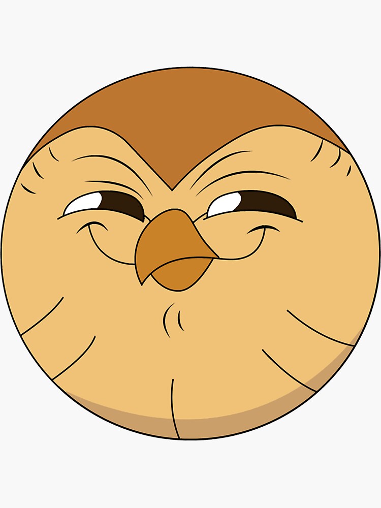 "Smiling Hooty The Owl House " Sticker for Sale by JackSoderberg ...