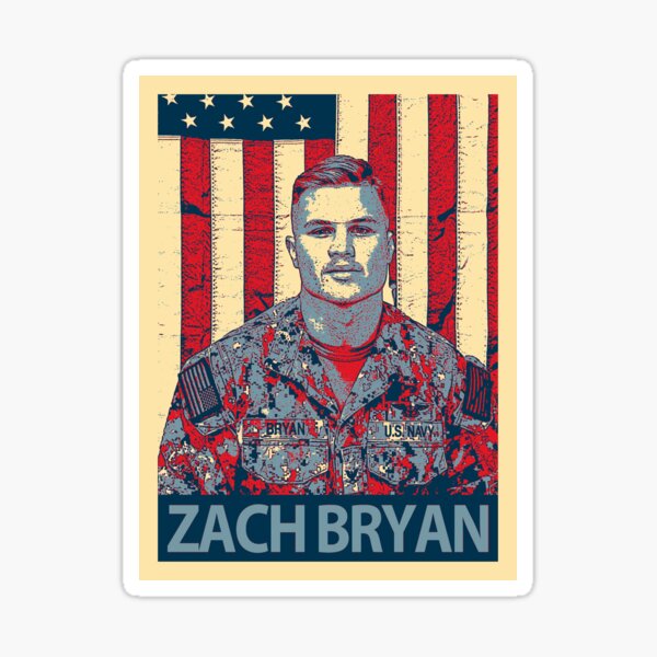 "zach bryan flag" Sticker for Sale by VinnyCoffey | Redbubble