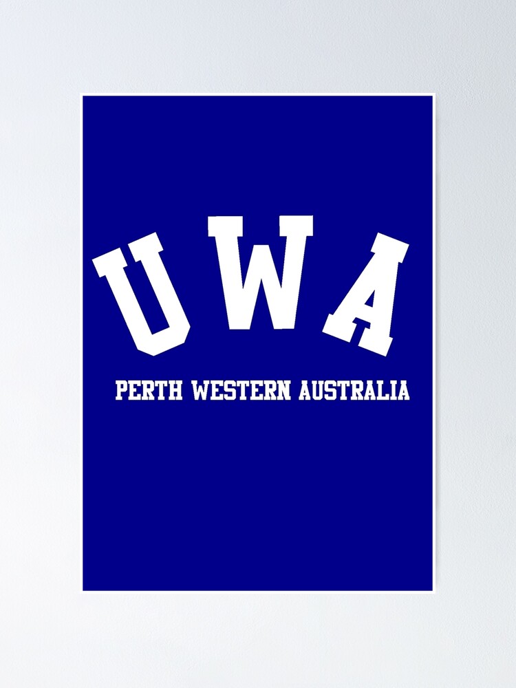 "University Of Western Australia logo" Poster for Sale by MyUniversity ...