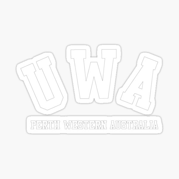 "University Of Western Australia logo" Sticker for Sale by MyUniversity ...