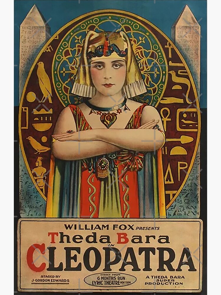 "Classic movies Cleopatra 1917" Sticker for Sale by alcglobalmedia ...