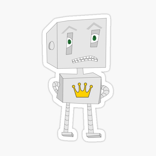 "Queen Fond Bot" Sticker for Sale by 1selluponatime | Redbubble