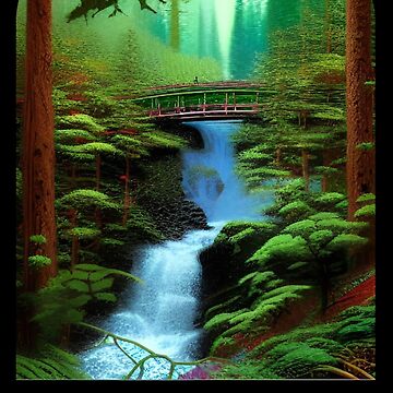 "Sol Duc Falls Washington State" Sticker for Sale by CattlettArt ...
