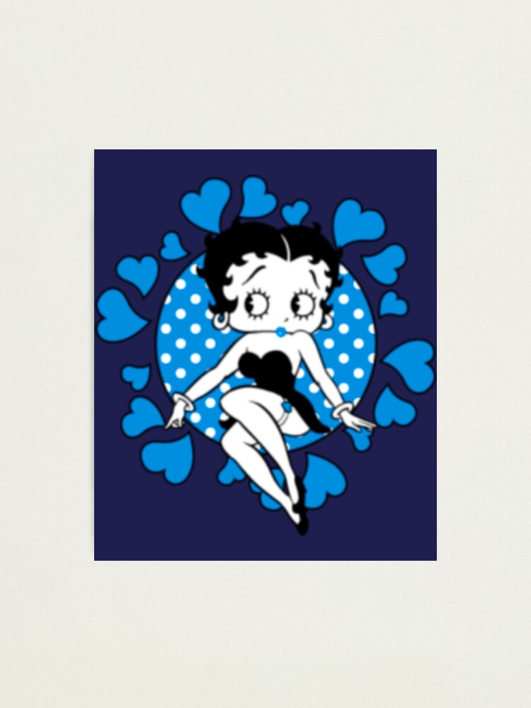 "Betty boop collage blue, Betty Boop, Betty Boop Sassy, Betty Boop 2022 ...