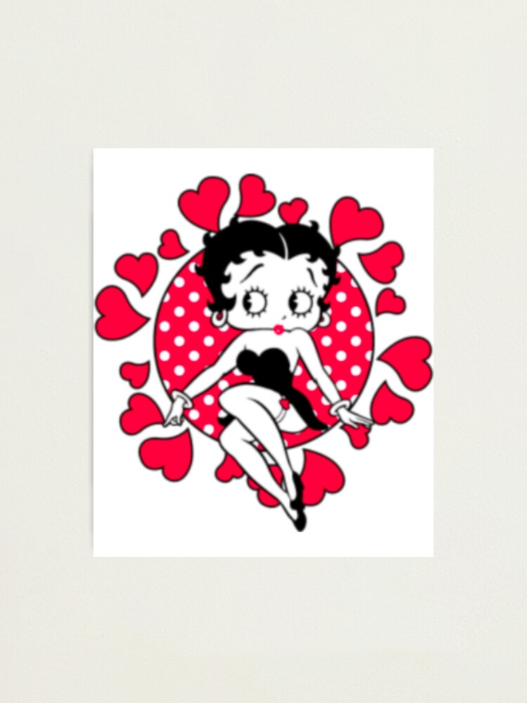 "Betty boop collage red, Betty Boop, Betty Boop Sassy, Betty Boop 2022 ...