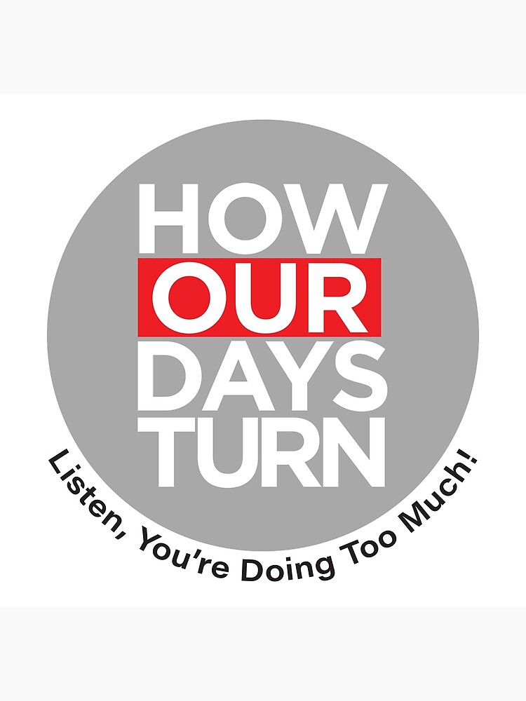 "How Our Days Turn = Howard A. Stern Fan" Poster for Sale by ...