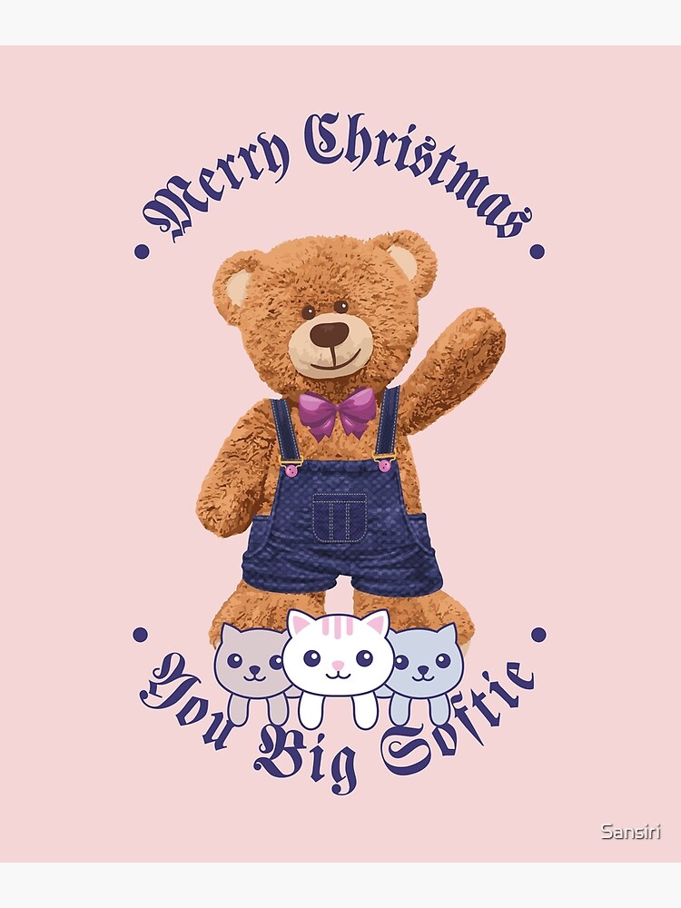 "Big Softie" Poster for Sale by Sansiri | Redbubble