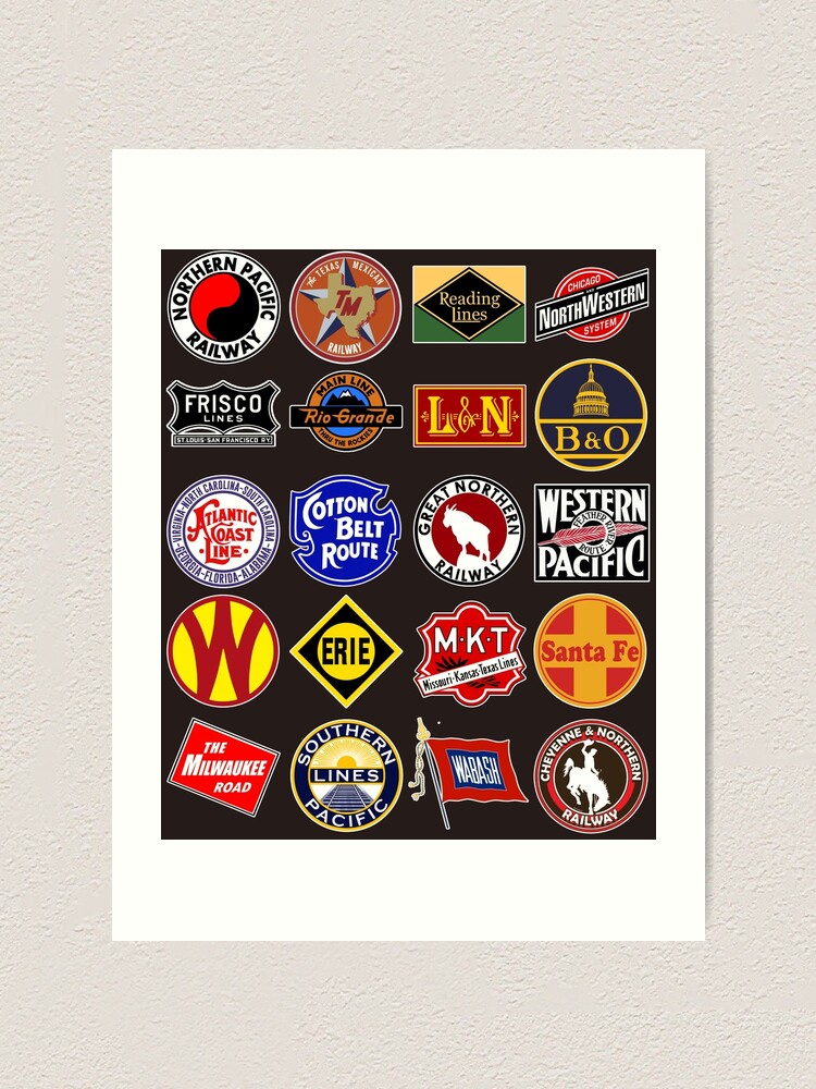 Railroad Logos Downloadable