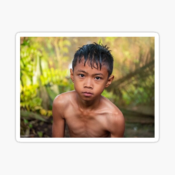 "Filipino Boy" Sticker for Sale by rossacampbell | Redbubble