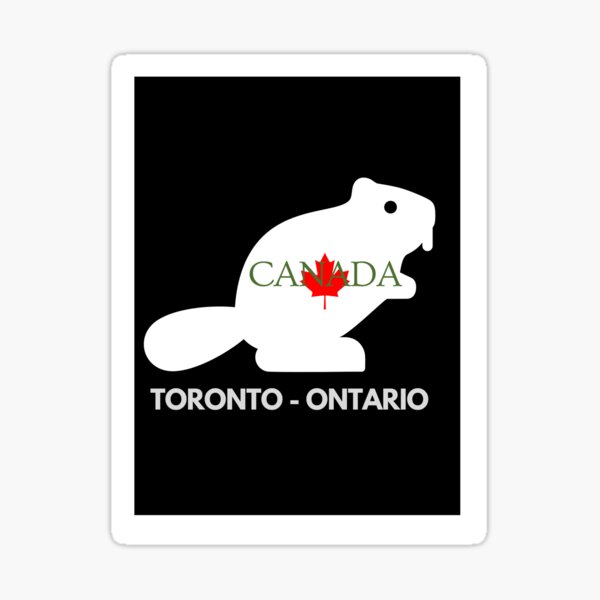 "Canada collection - Toronto - Ontario" Sticker for Sale by dwangarts ...