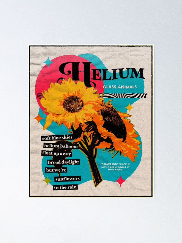 "HELIUM" Poster for Sale by drugstorealien | Redbubble