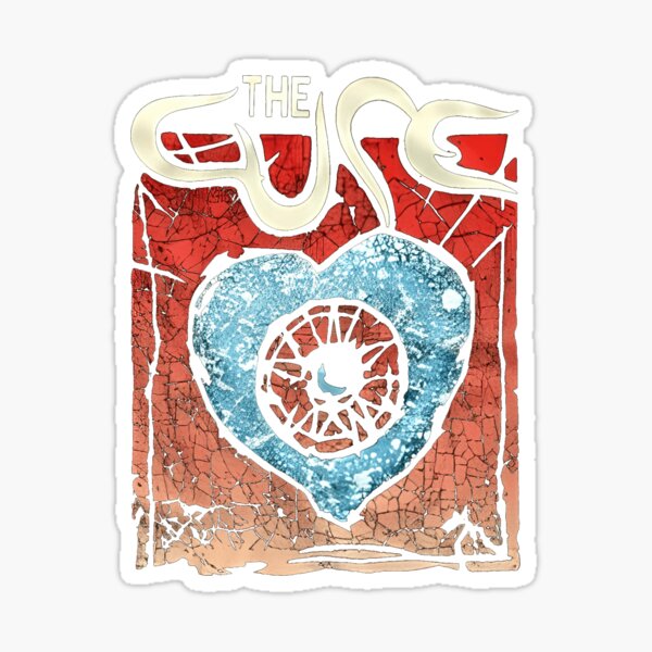 "The Cure 80s" Sticker for Sale by Sourabh650 | Redbubble