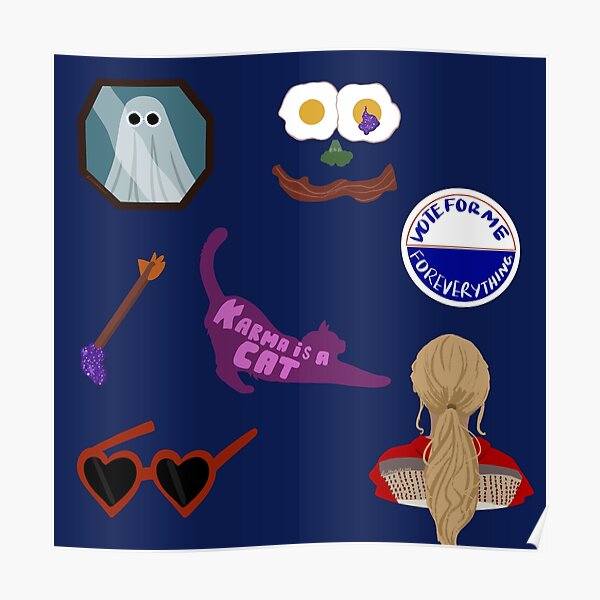 "Anti hero sticker pack " Poster for Sale by LisaMichelleArt | Redbubble