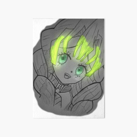 "Mitsuri Kanroji Glow Art" Art Board Print for Sale by newmex505 ...