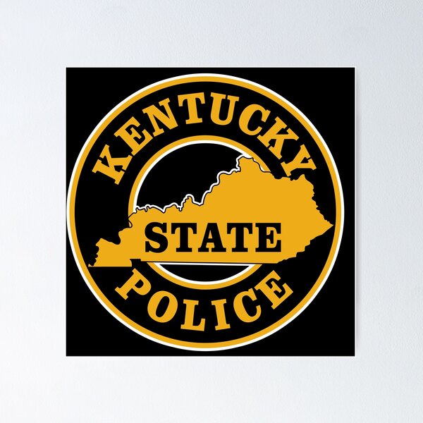 "Kentucky State Police Trooper Emblem Logo" Poster for Sale by Osprey34 ...