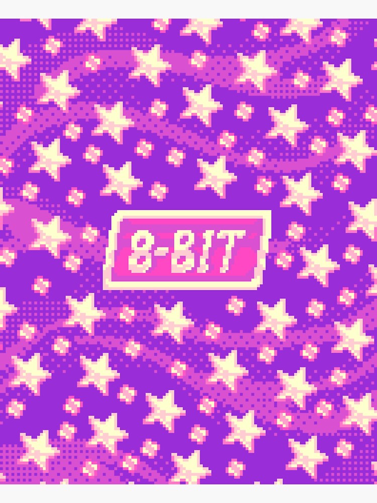 "8 Bit Candy Space" Sticker for Sale by Parallel-Shore | Redbubble