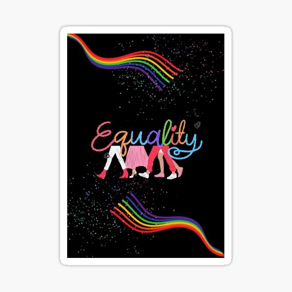 "Gender equality" Sticker for Sale by alcantara1995 | Redbubble