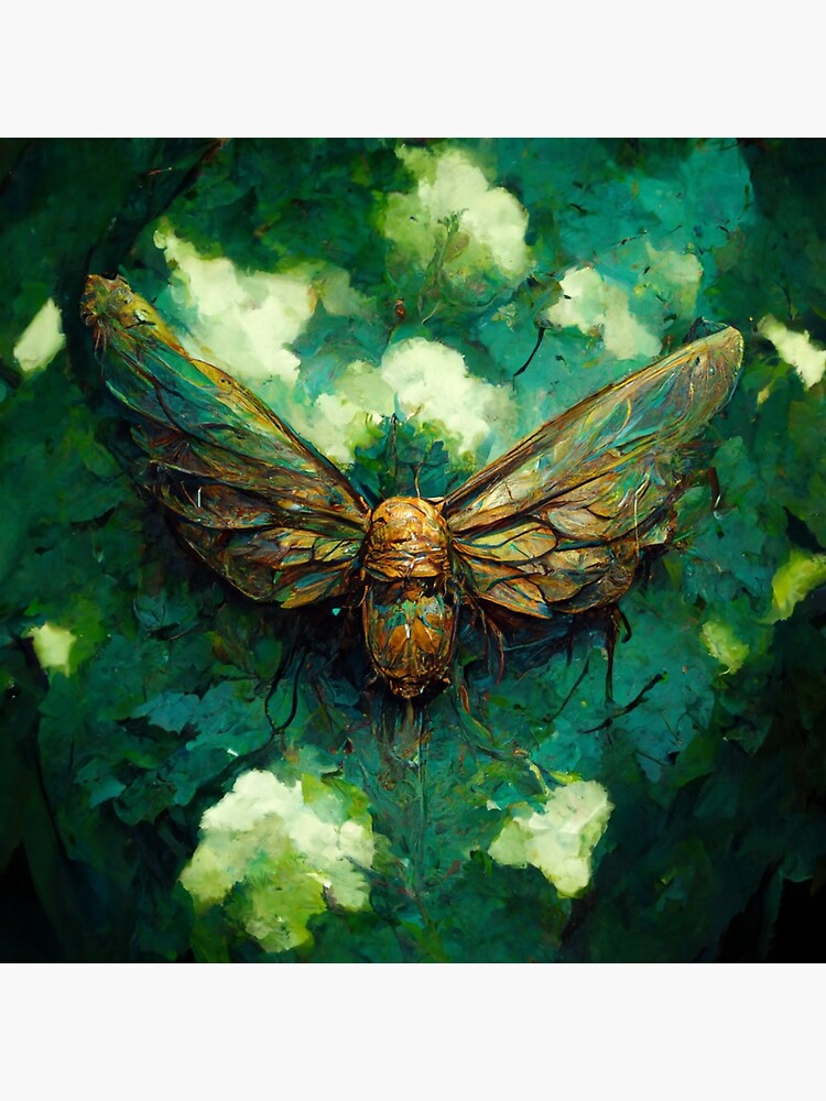 "god of cicada" Poster for Sale by shrineshop | Redbubble