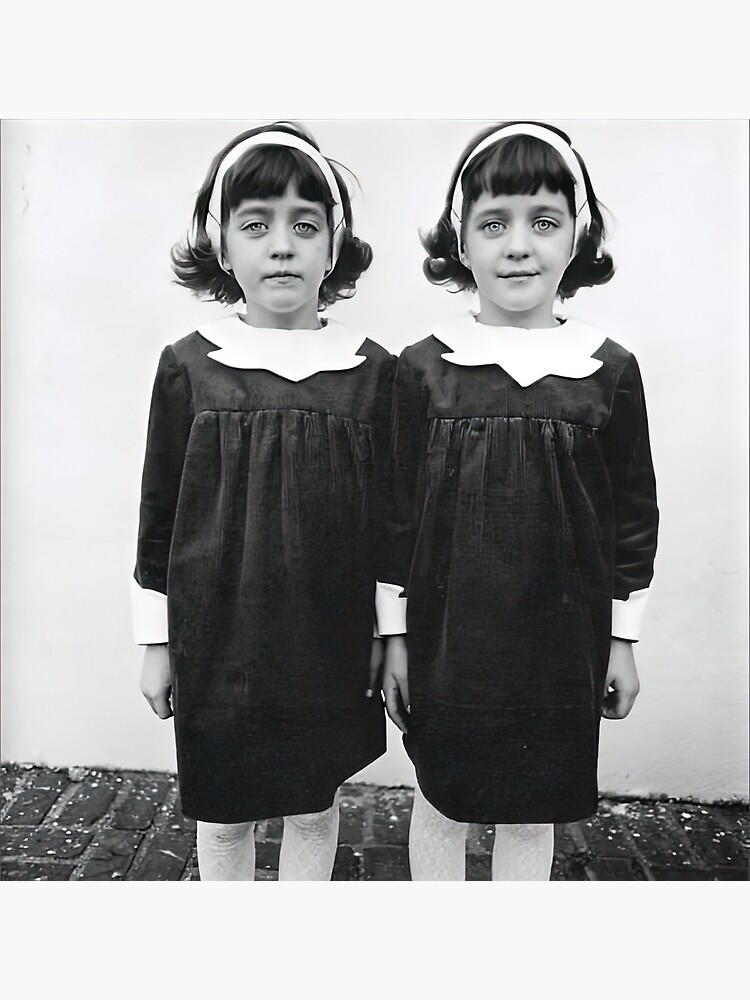 "Identical Twins, Roselle, New Jersey, 1967" Poster for Sale by ...