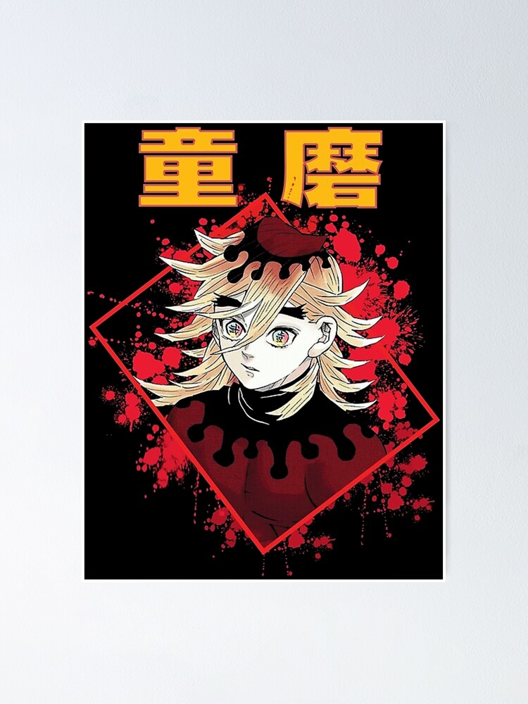 "DOMA (DEMON SLAYER) " Poster for Sale by unjinmelak | Redbubble