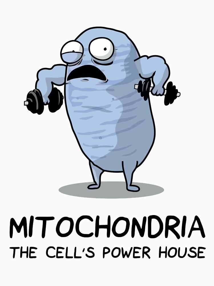 "funny mitochondria - i've got the power of biology - biology science ...