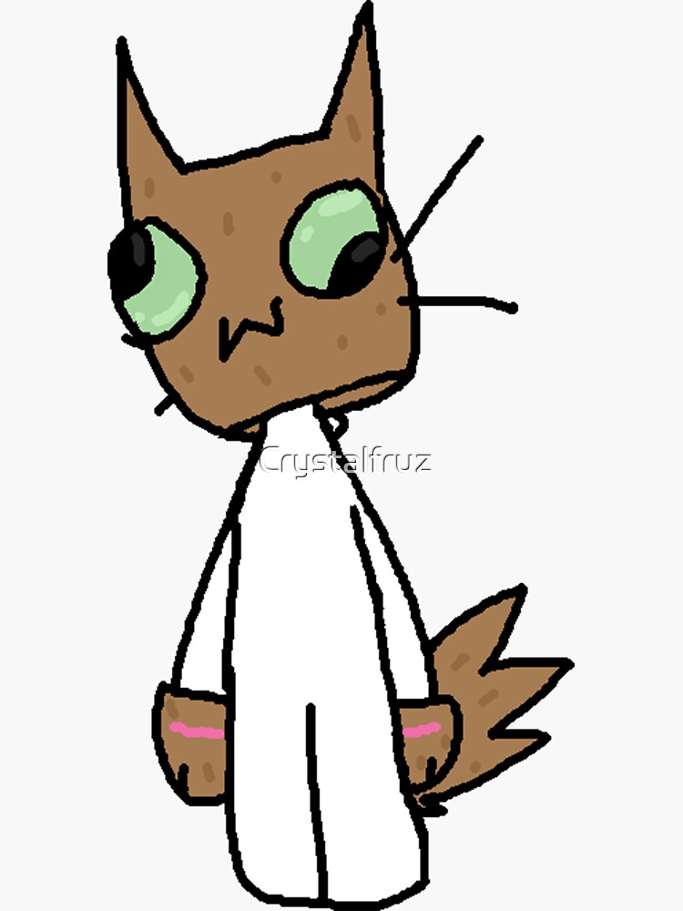 "Furry Fur Lyfe" Sticker for Sale by Crystalfruz | Redbubble