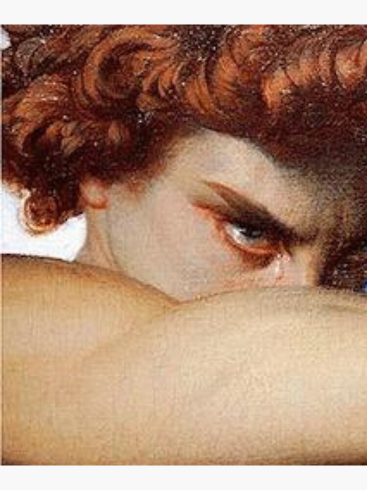 Pegatina « Cabanel Ángel Caído» de giftofdayy | Redbubble