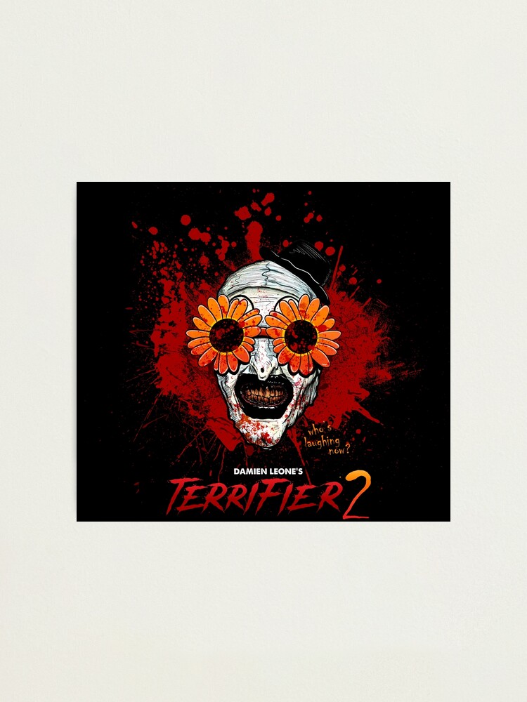 "Terrifier 2 Art The Clown Sunflower Sunglasses Horror Movie ...