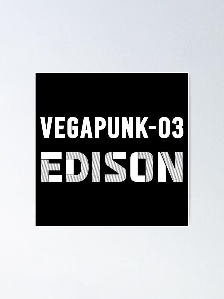 "One Piece - Vegapunk-03 EDISON" Poster for Sale by Umairuem | Redbubble