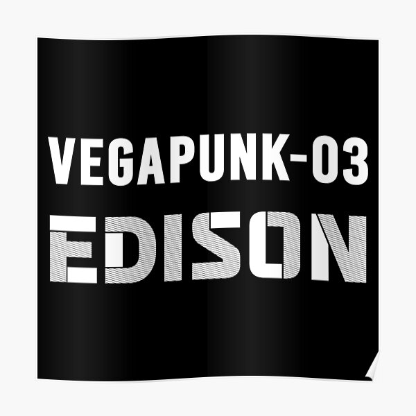 "One Piece - Vegapunk-03 EDISON" Poster for Sale by Umairuem | Redbubble