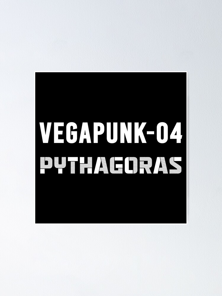"One Piece - Vegapunk-04 PYTHAGORAS" Poster for Sale by Umairuem ...