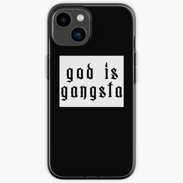 "Kendrick Lamar- God is Gangsta" iPhone Case for Sale by orobinson2 ...