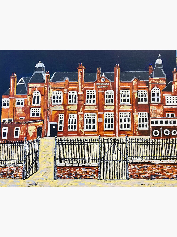 "Miles Platting Primary School" Sticker for Sale by davidjewkesart ...