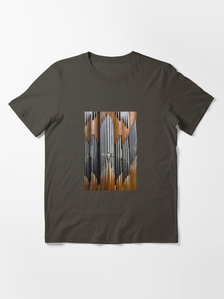 "Modern pipe organ" T-shirt for Sale by churchmouse | Redbubble | orgue ...
