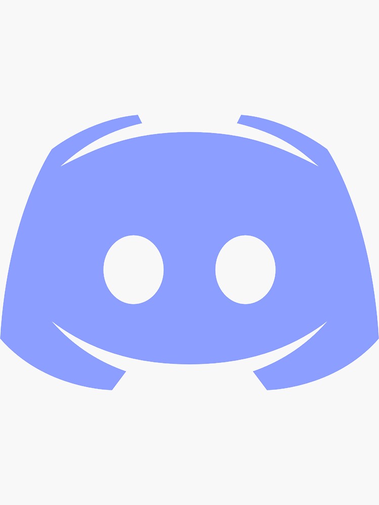 "classic discord logo" Sticker for Sale by gogoethan | Redbubble