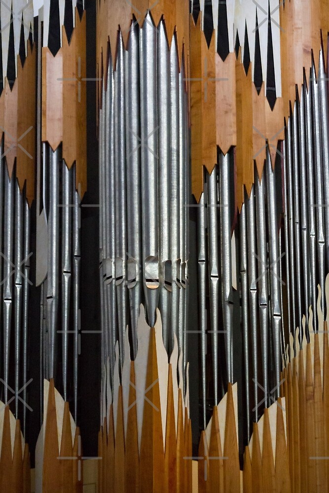 "Modern pipe organ" by Jenny Setchell | Redbubble