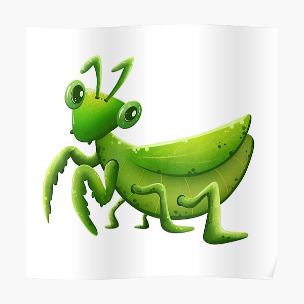 "green mantis " Poster for Sale by tanakax3 | Redbubble