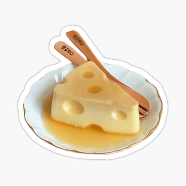 "Cute flan" Sticker for Sale by Kito-Kato | Redbubble