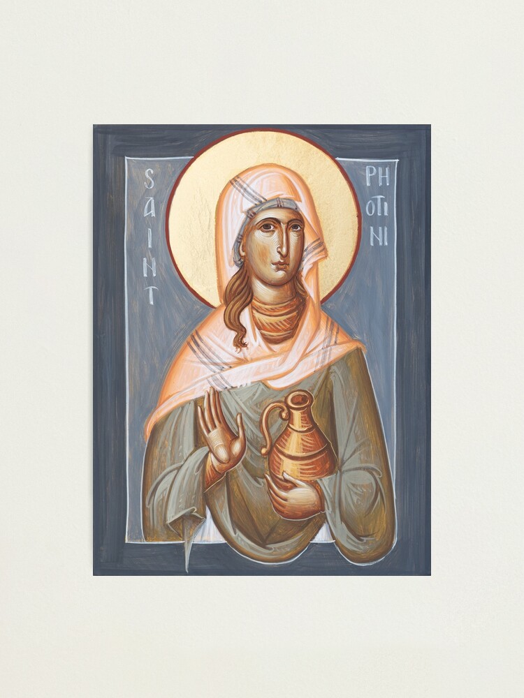"St Photini (The Samaritan Woman)" Photographic Print for Sale by ...