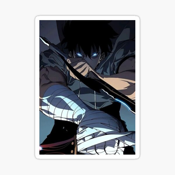 "Solo Leveling" Sticker for Sale by poliitanoo | Redbubble