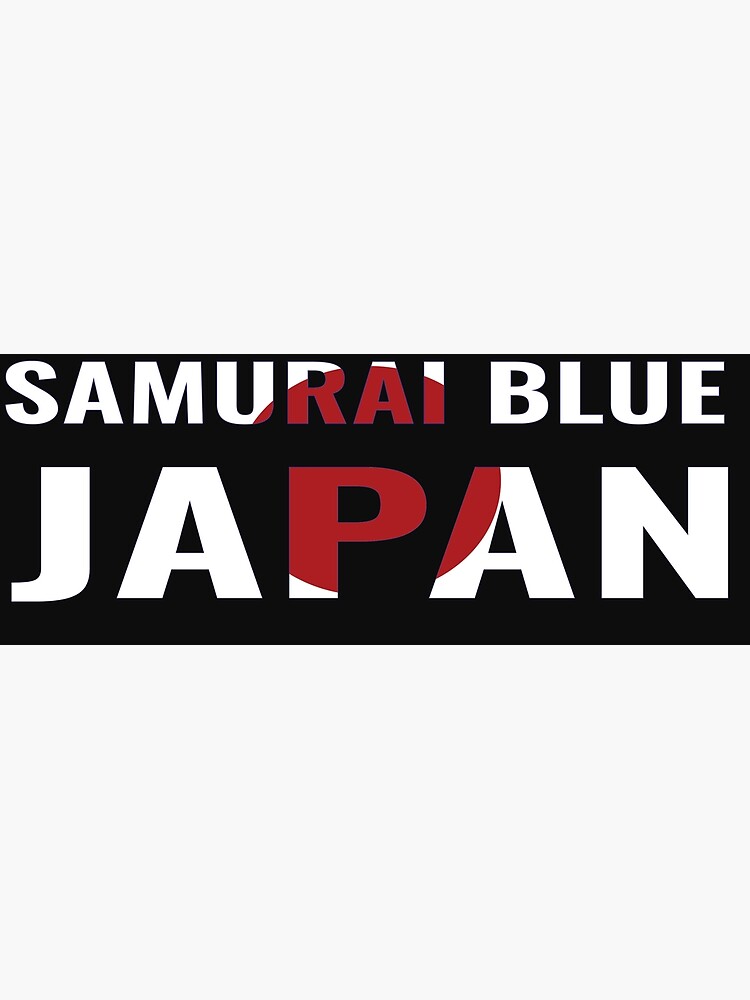 "Samurai Blue Japan World Cup Qatar 2022-Football Soccer " Photographic ...