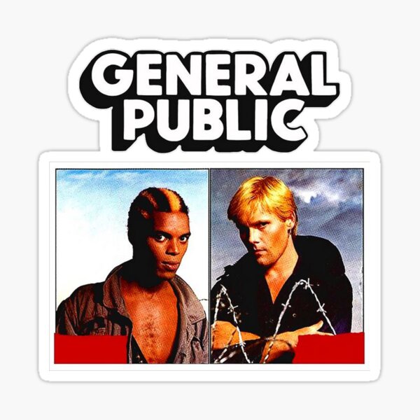 "General Public" Sticker for Sale by cindycoeds | Redbubble