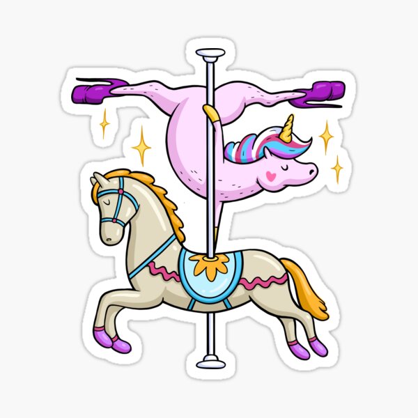"Razzle Dazzle Be yourself a unicorn " Sticker for Sale by ComicadaArt ...