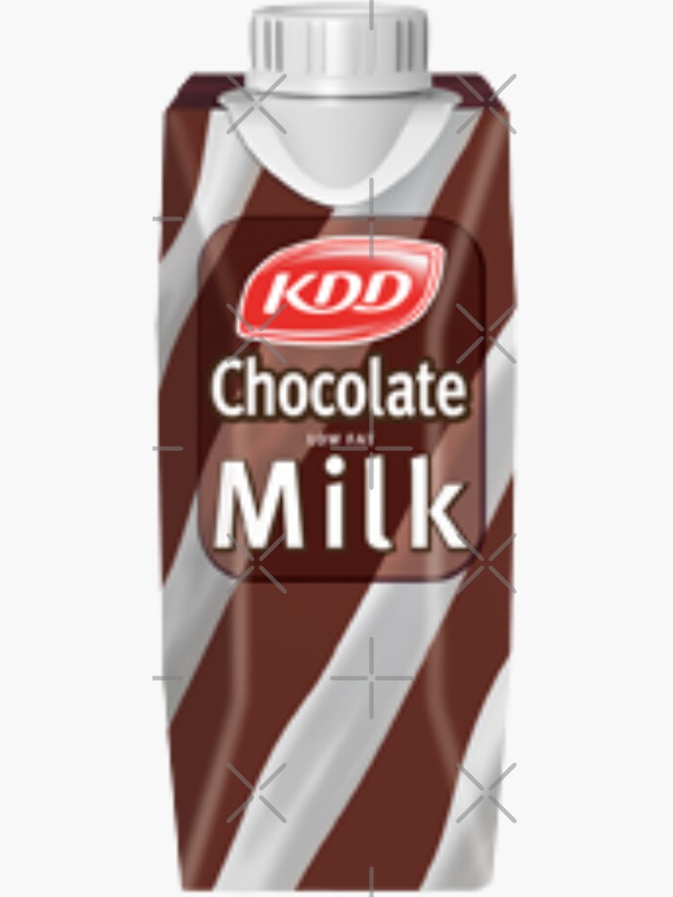 "KDD CHOCOLATE MILK" Sticker for Sale by selmaal | Redbubble