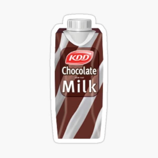 "KDD CHOCOLATE MILK" Sticker for Sale by selmaal | Redbubble