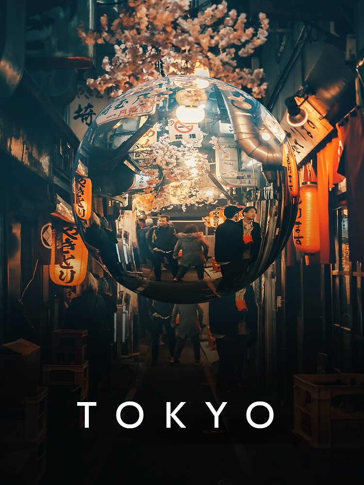 "Tokyo Japan Crystal Orb Glass Ball" Poster for Sale by kawai-fox ...