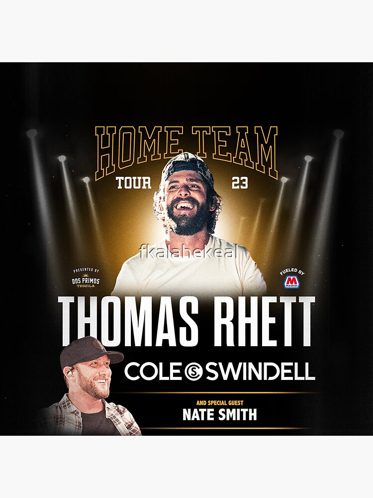 "Rhett of Home Team Tour 2023" Sticker for Sale by fkalahekeal | Redbubble