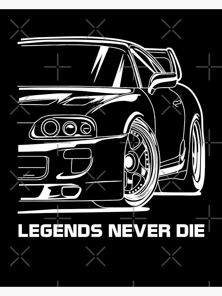 "Toyota Supra MKIV" Poster for Sale by KYGSales | Redbubble